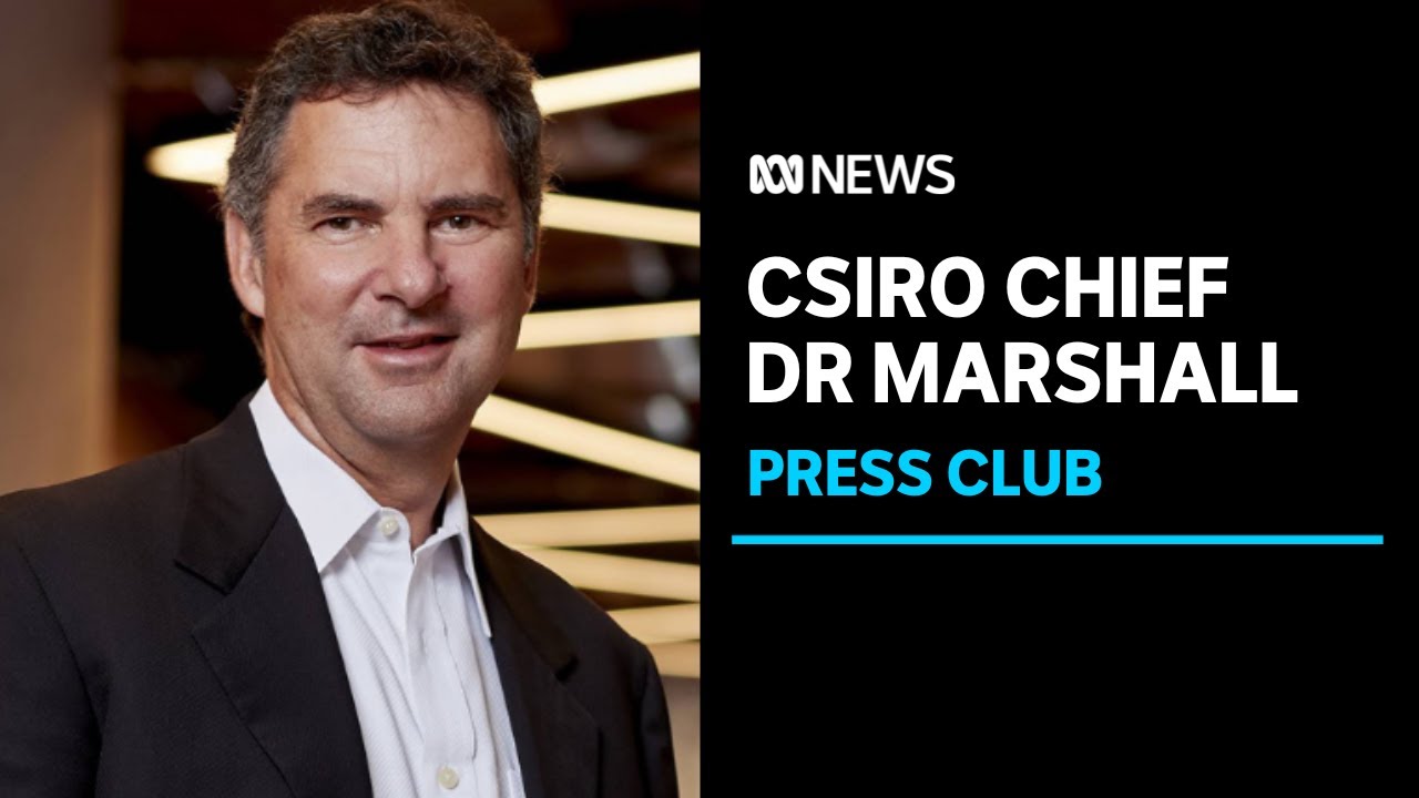 LIVE: CSIRO chief Dr Larry Marshall talks about the science megatrends ...