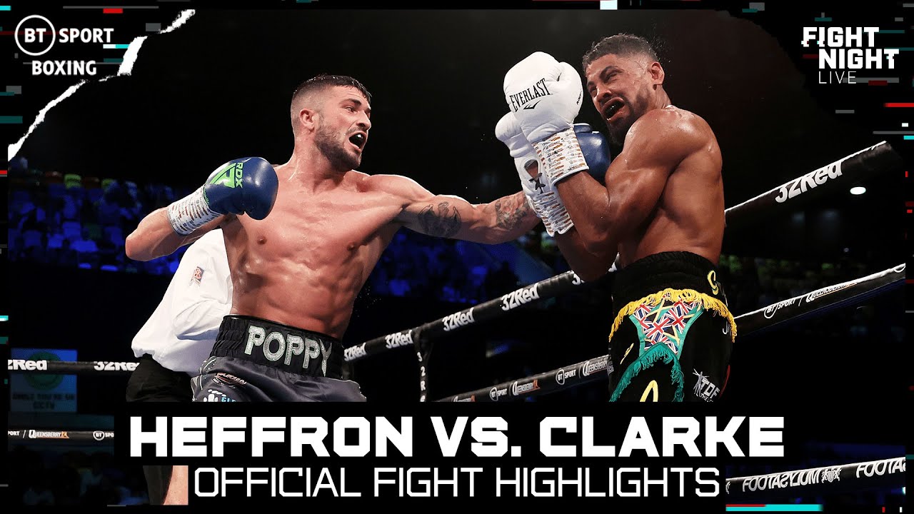 Did the stoppage come too early? | Mark Heffron vs. Lennox Clarke ...