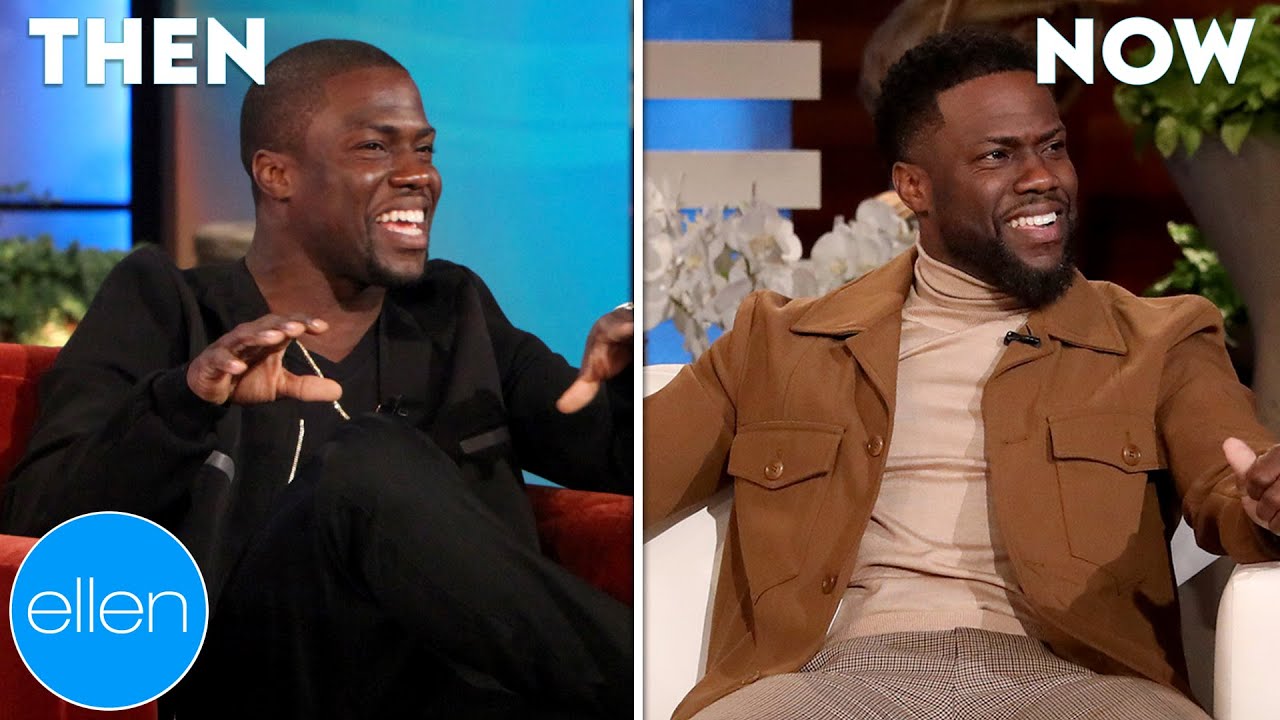 Then and Now: Kevin Hart's First and Last Appearances on 'The Ellen ...