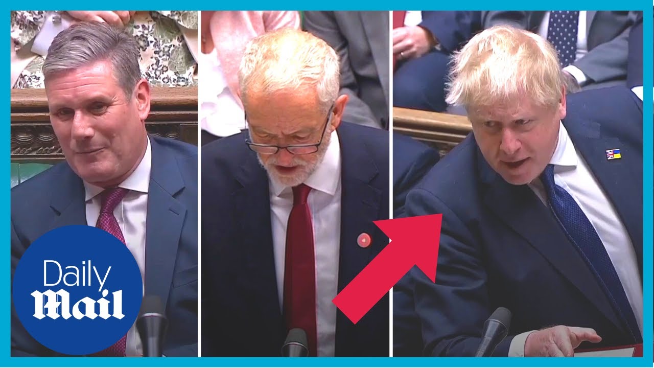 Boris Johnson is leaving. Here are his biggest clashes during PMQs ...