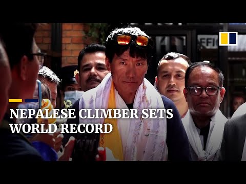 Nepalese climber summits the world’s 14 highest peaks twice, setting world record - The Global ...