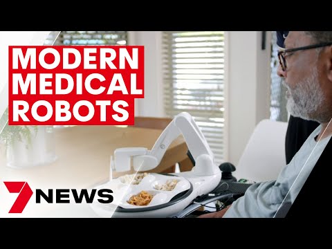 Logan man using modern medical robot from Mater Hospital | 7NEWS - The ...