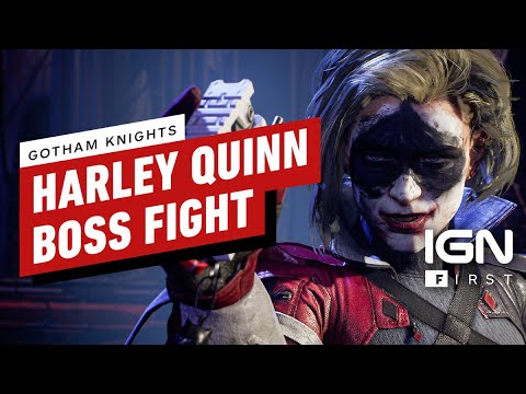 Gotham Knights: Harley Quinn Boss Fight Gameplay - IGN First - The ...