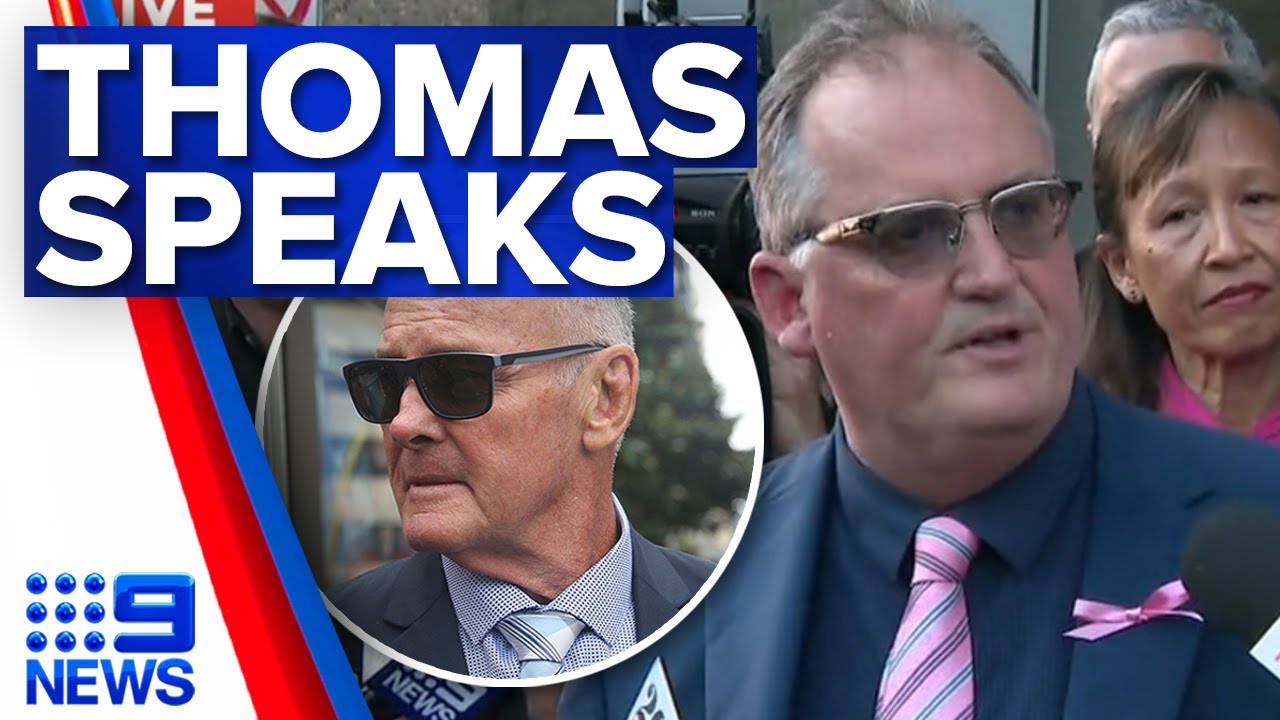Journalist Hedley Thomas speaks after Chris Dawson found guilty | 9 ...