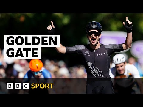 Cycling: Aaron Gate wins men's road race despite Geraint Thomas bid ...