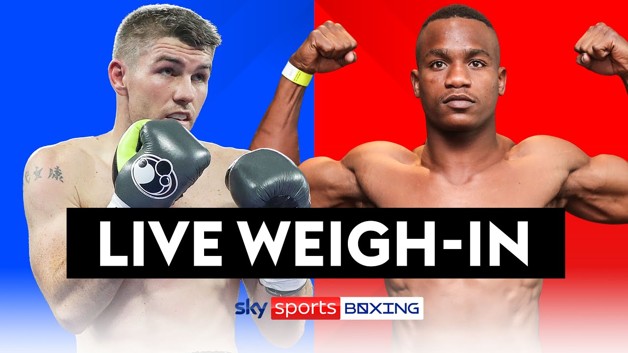 LIVE WEIGH-IN! | Liam Smith vs Hassan Mwakinyo | Liverpool Fight Night ...