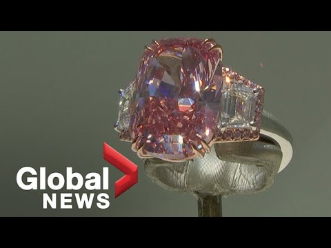 Rare, dazzling pink diamond could fetch more than $21 million at ...