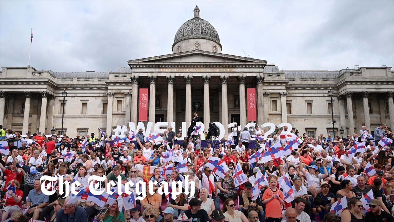 England's victory parade celebrations: Lionesses celebrate Euros win on ...
