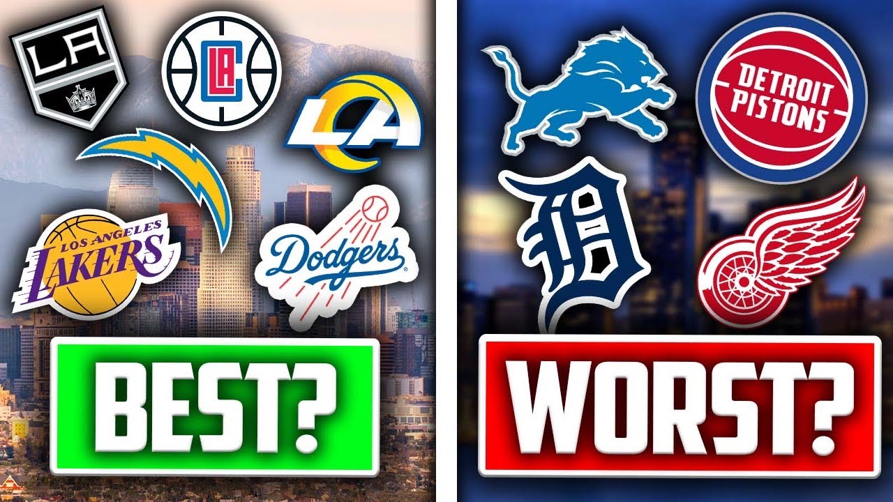 The 5 BEST Sports Cities RIGHT NOW...And the 5 ABSOLUTE WORST - The ...
