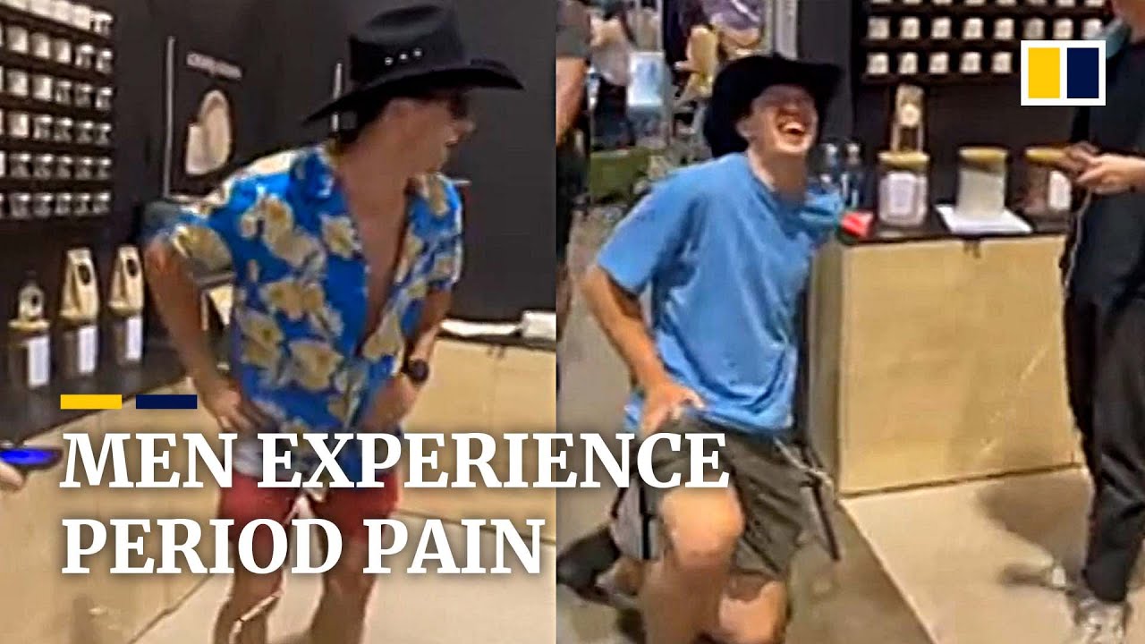 Period pain simulator allows men in Canada to experience what it’s like ...