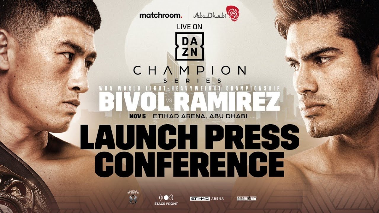 Dmitry Bivol vs Gilberto Zurdo Ramirez Press Conference In Abu Dhabi ...