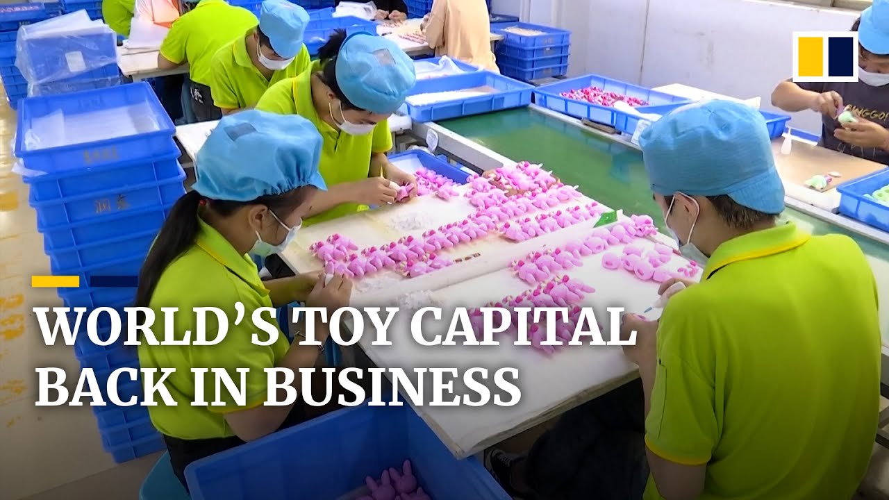 World’s toy capital China revs up manufacturing to meet increasing ...