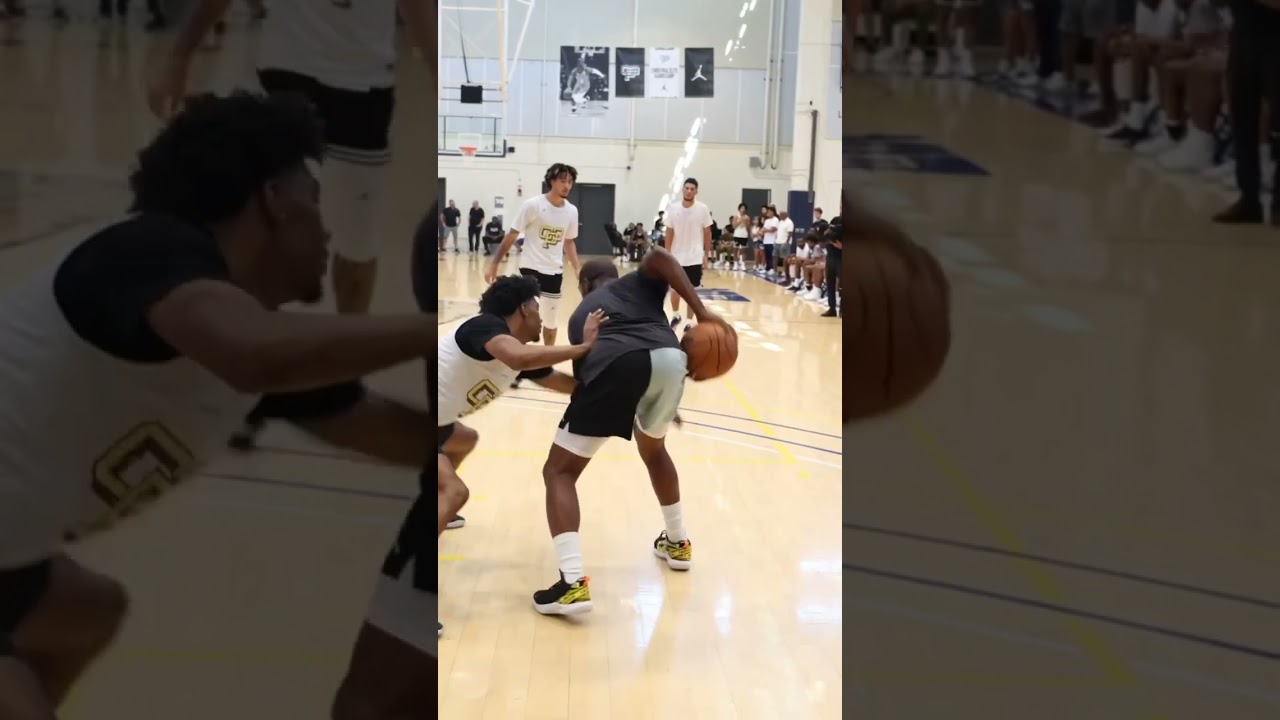 Chris Paul & Devin Booker lead the pickup today at CP3 Elite Guard Camp ...