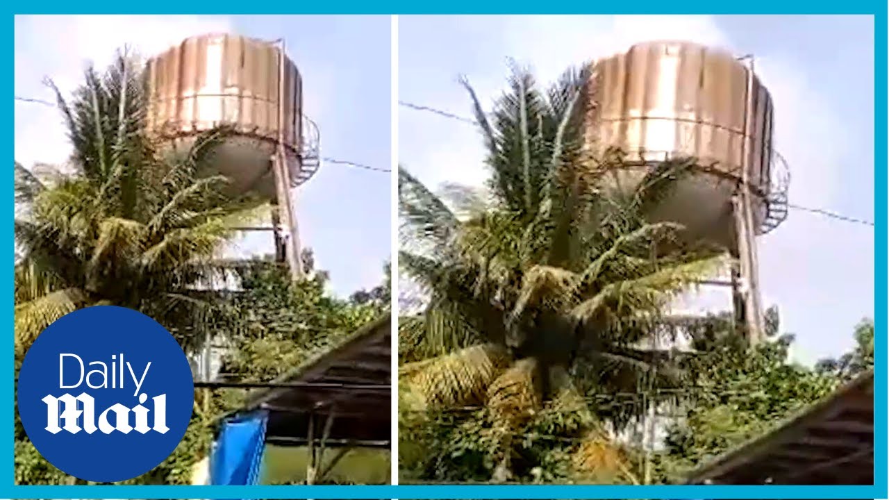 Water tower COLLAPSES after earthquake in Philippines - The Global Herald