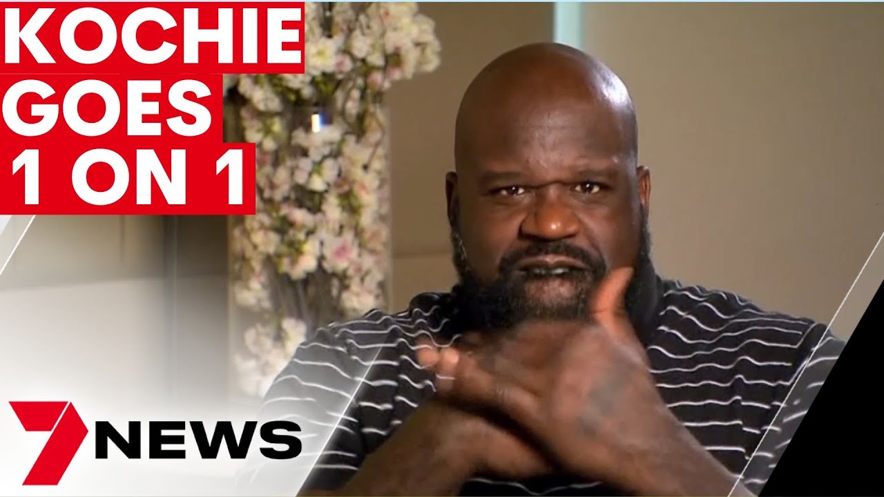 Kochie goes one on one with NBA legend in Australia | 7NEWS - The ...