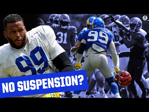 EXPLAINED: Why the NFL CAN'T suspend Aaron Donald for using helmets in ...