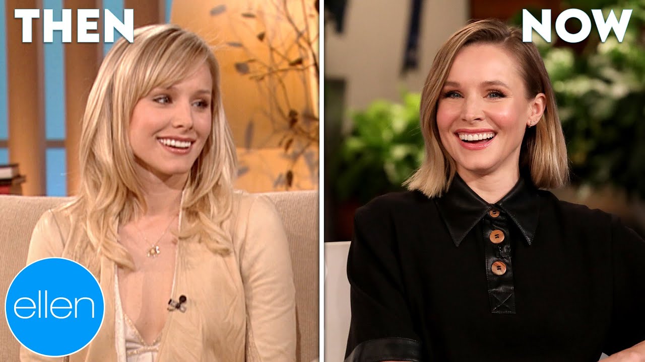 Then and Now: Kristen Bell's First and Last Appearances on 'The Ellen ...