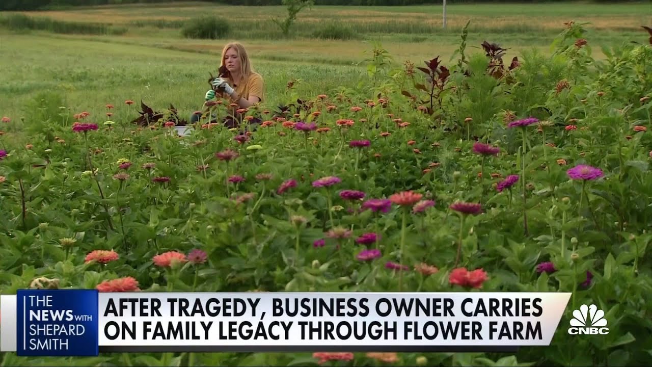 Business owner works through tragedy on flower farm - The Global Herald