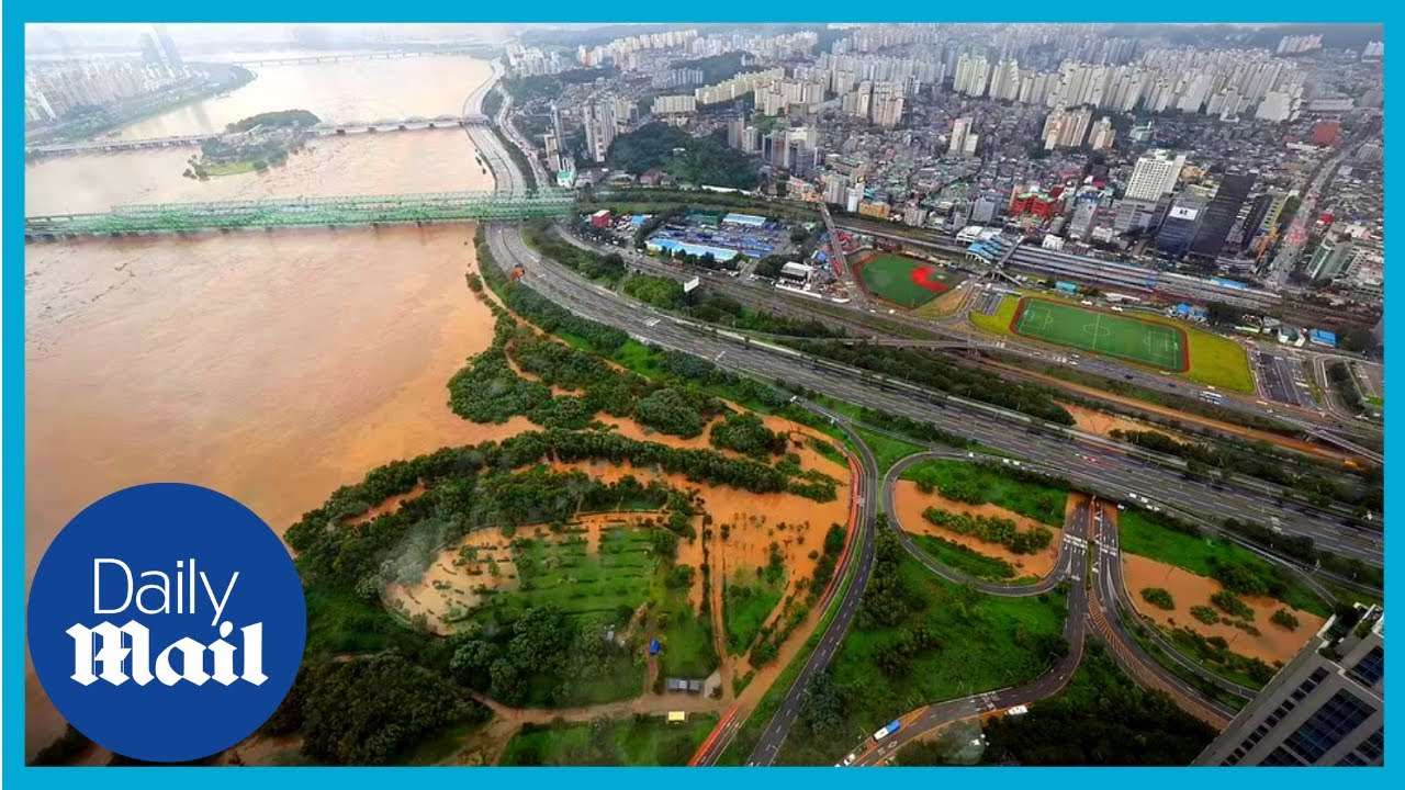 Heaviest rainfall in 80 years floods Seoul, South Korea - The Global Herald