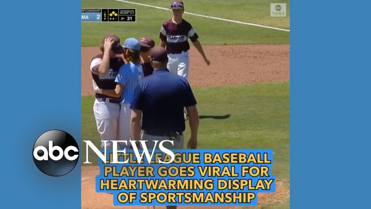 Little League Baseball player's heartwarming display of sportsmanship ...