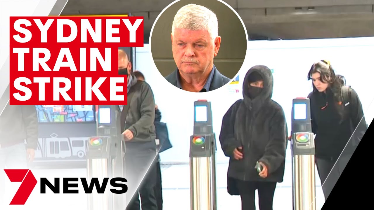 Sydney train strike impacts T2 Inner West and Leppington and T8 airport ...