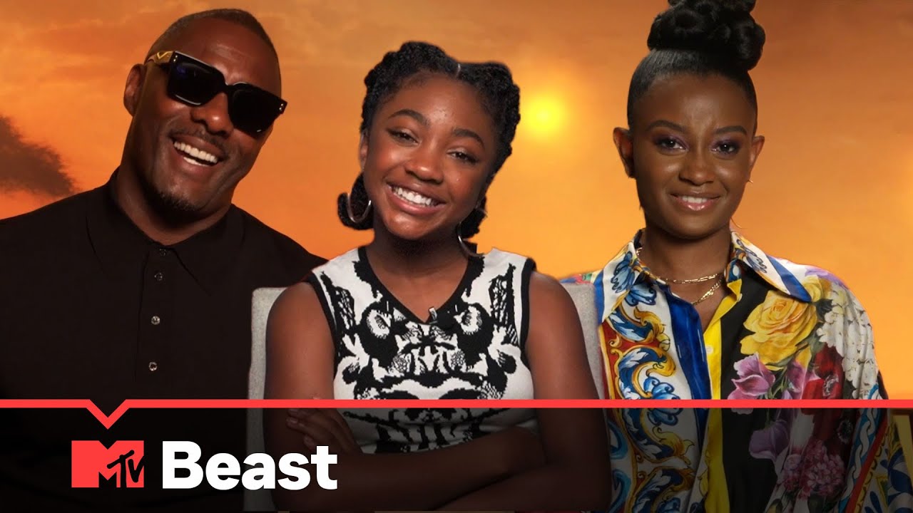 Idris Elba & Beast Stars Talk Marvel Returns, Percy Jackson & Taylor ...