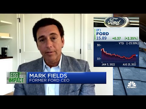 We're at a tipping point in EV policy, says former Ford CEO Mark Fields ...