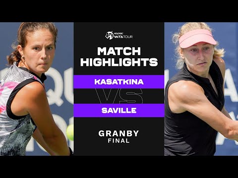 Daria Kasatkina vs. Daria Saville | 2022 Granby Final | WTA Match Highlights - The Global Herald