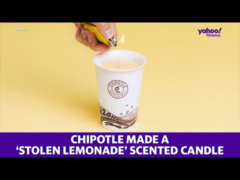 Chipotle knows you steal lemonade and is selling a candle to prove it ...
