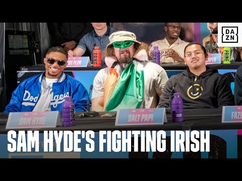 Sam Hyde Puts On An Irish Persona For Press Conference Before IAmThmpsn ...