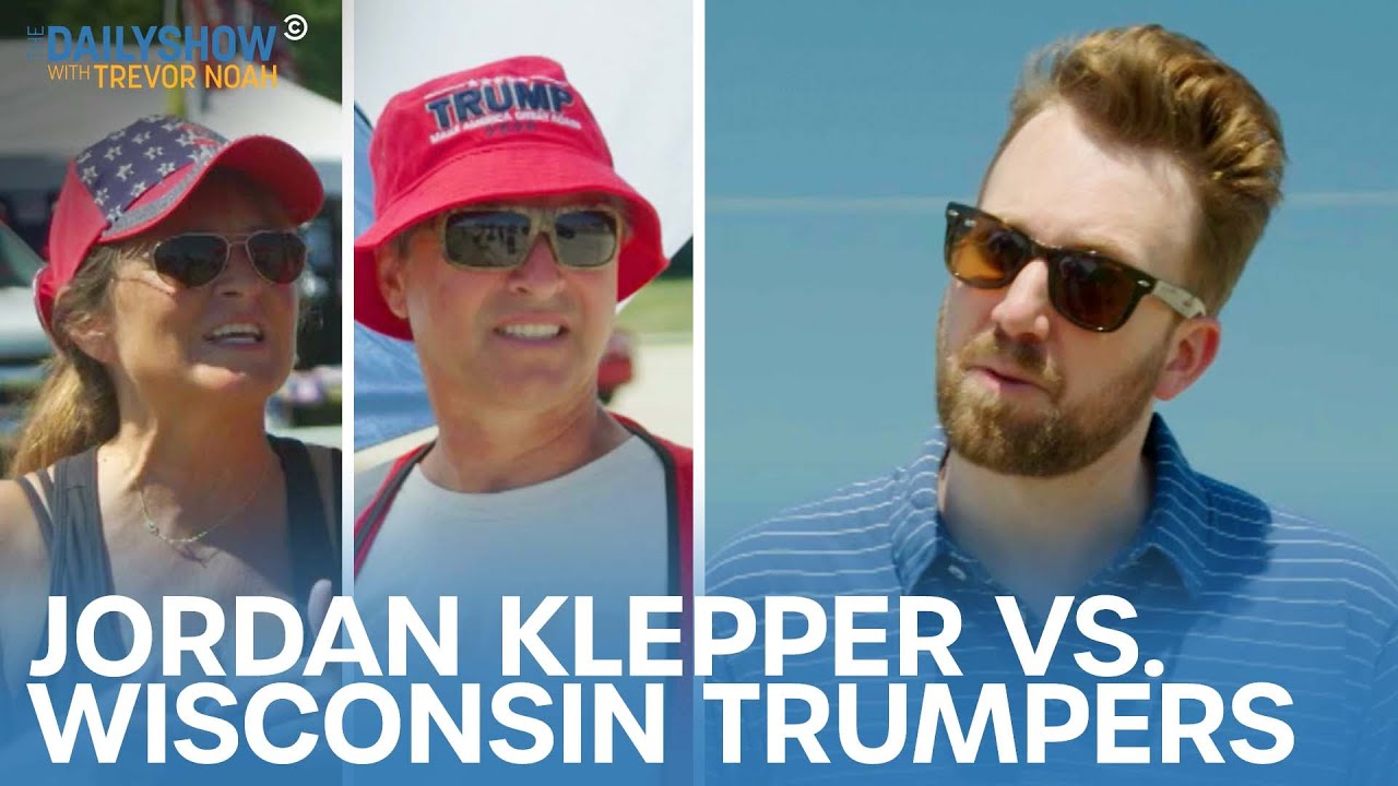 Jordan Klepper vs. Wisconsin Trump Supporters | The Daily Show - The ...