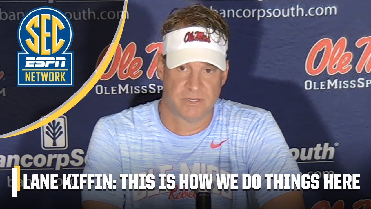 Lane Kiffin opens up on uncertainty with new Rebel players | SEC ...