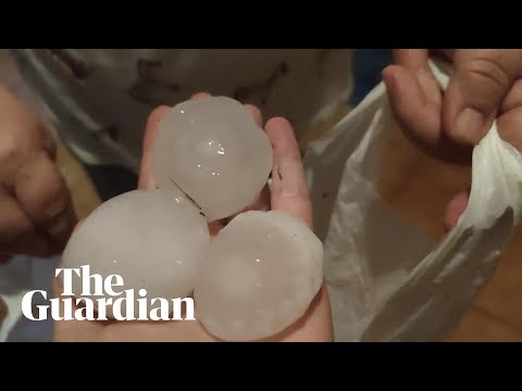 North-eastern Spain hit by barrage of large hailstones - The Global Herald