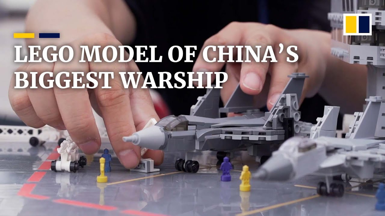 China’s biggest warship recreated in miniature Lego - The Global Herald