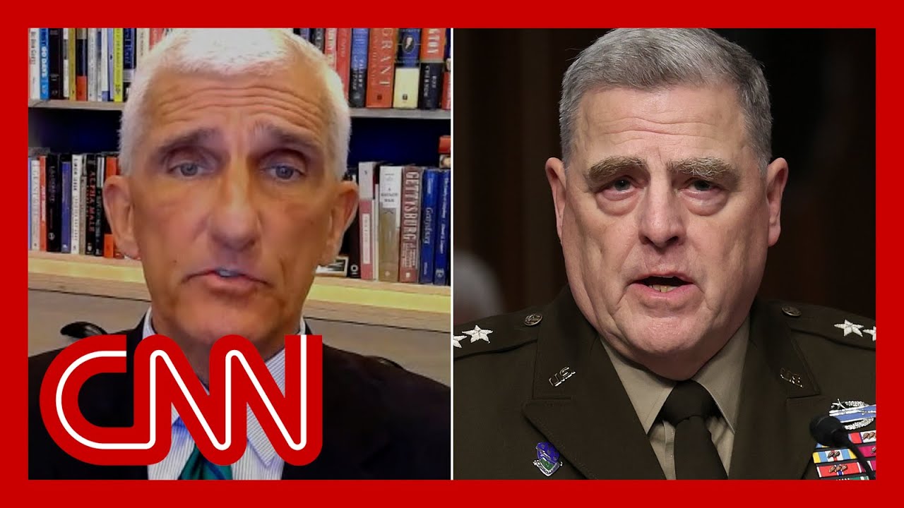 Retired gen. weighs in on Milley’s reported resignation letter to Trump ...