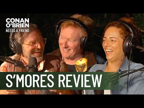 Conan & The Chill Chums Make S'mores | Conan O'Brien Needs A Friend ...