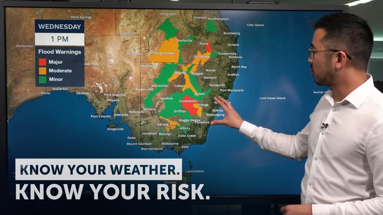 Australia Weather: Weather Update: Wet & windy for south-east Australia ...