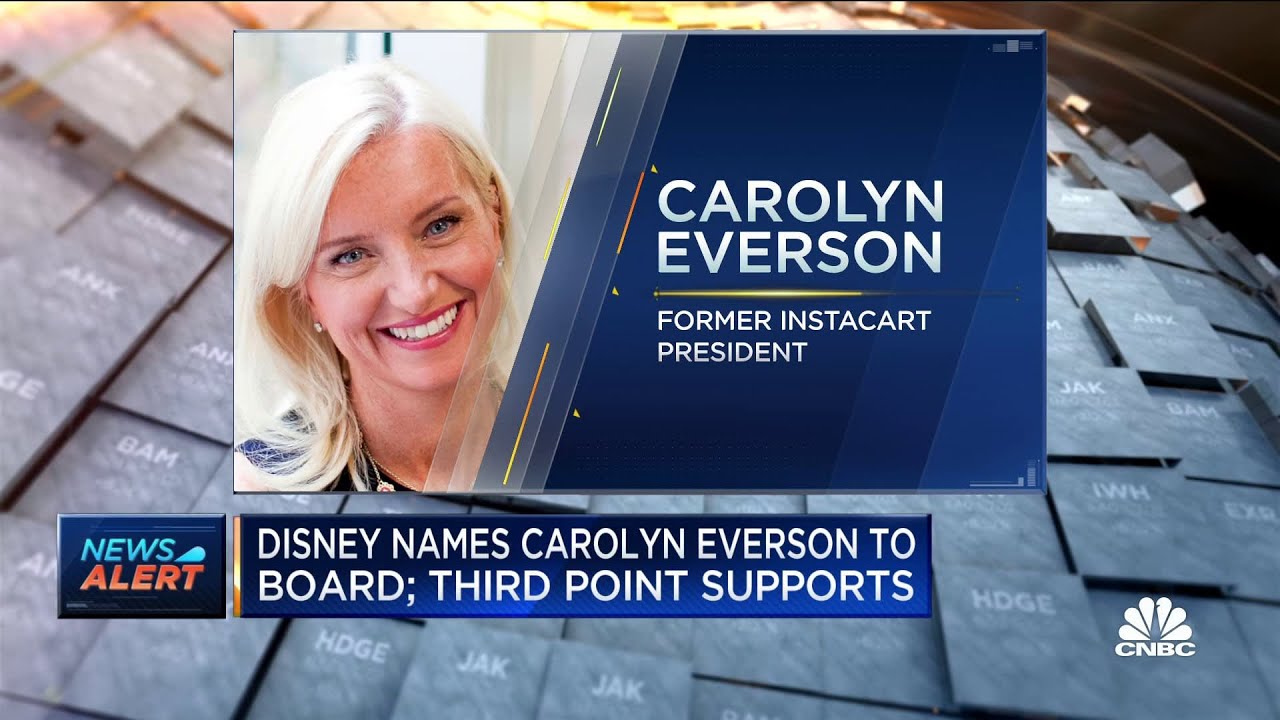 Disney names former Instacart president Carolyn Everson to board - The ...