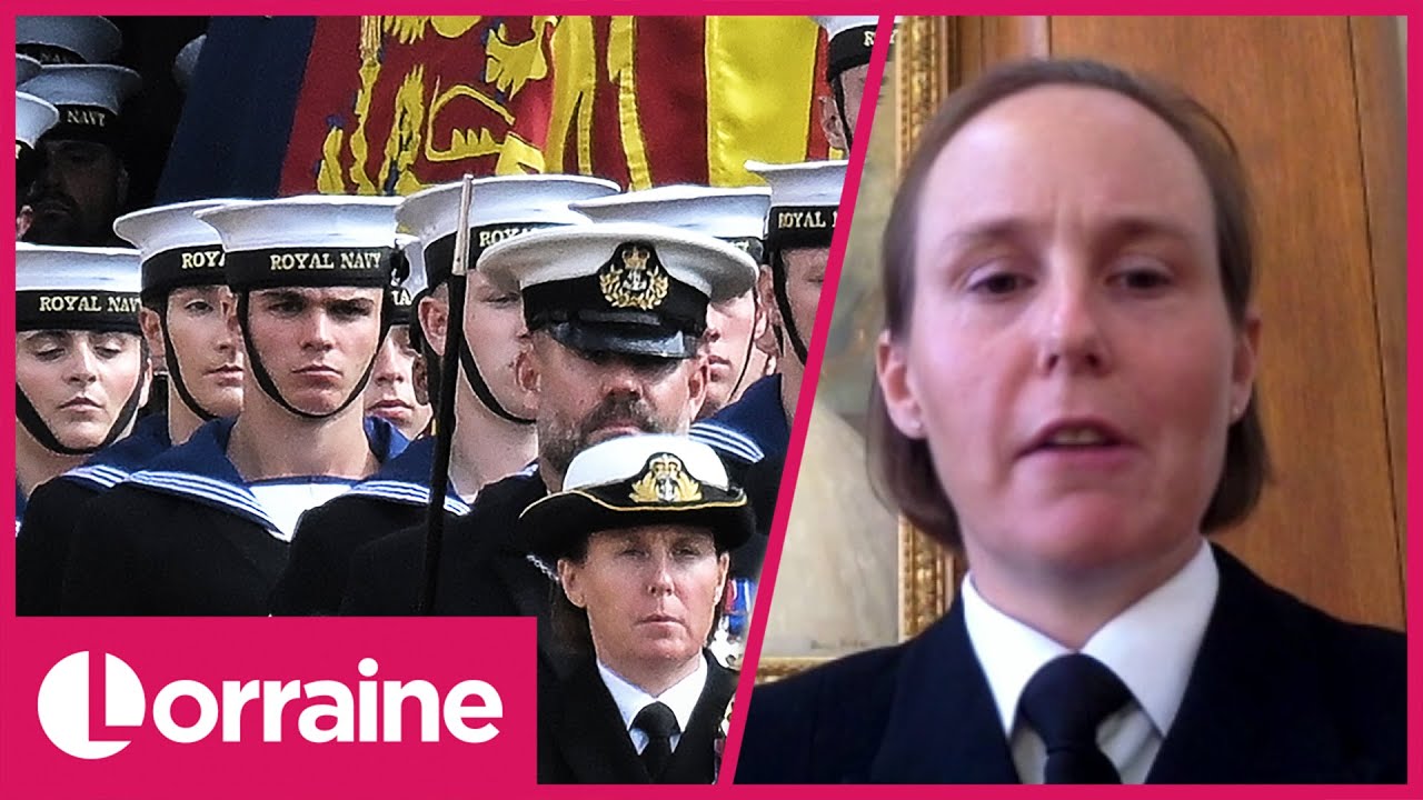 Female Navy Officer Who Led The Gun Carriage At The Queen’s Procession ...