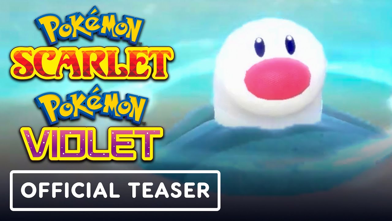 Pokemon Scarlet & Pokemon Violet - Official Wiglett Teaser Trailer ...