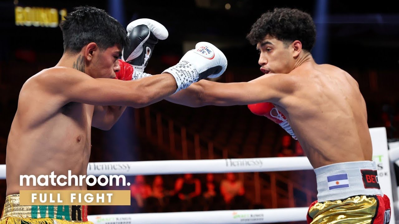 FULL FIGHT: Aaron Aponte vs Fernando Molina (Canelo vs Golovkin 3 ...