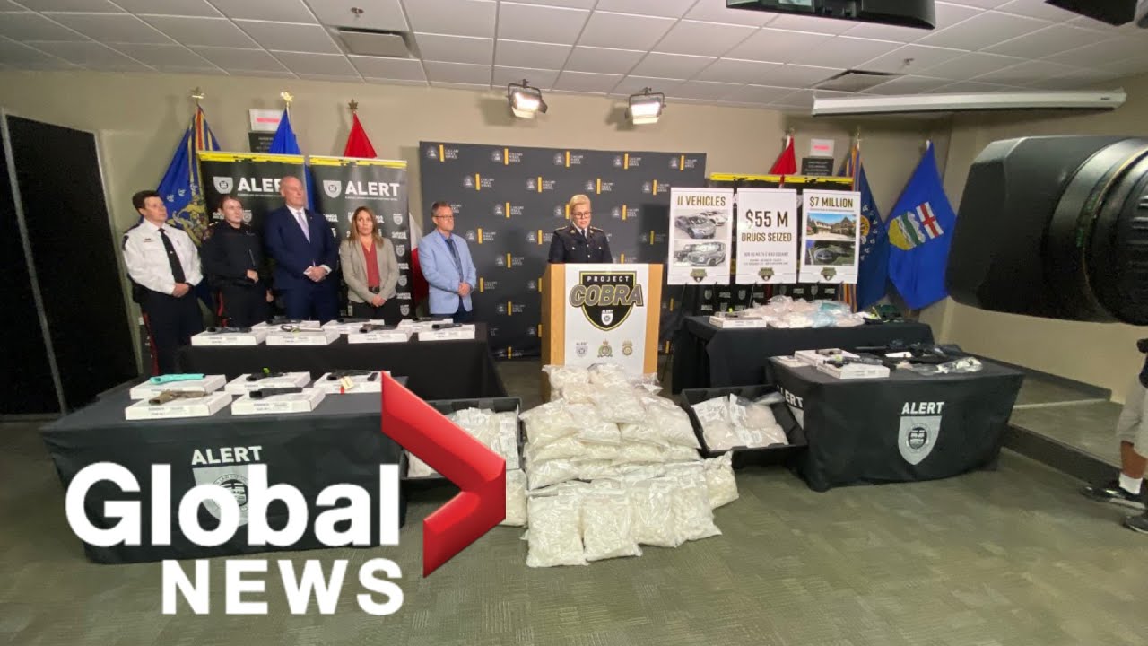 Major drug bust involving multiple agencies across Canada, US nabs $55M ...
