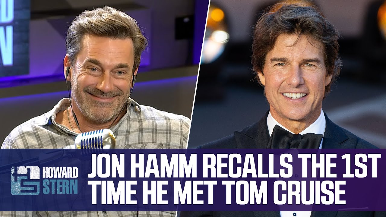 Jon Hamm Thought He was Being Pranked the 1st Time He Met Tom Cruise ...