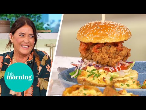 Masterchef Winner Lisa Snowdon’s Chicken Burger And Loaded Skins | This ...