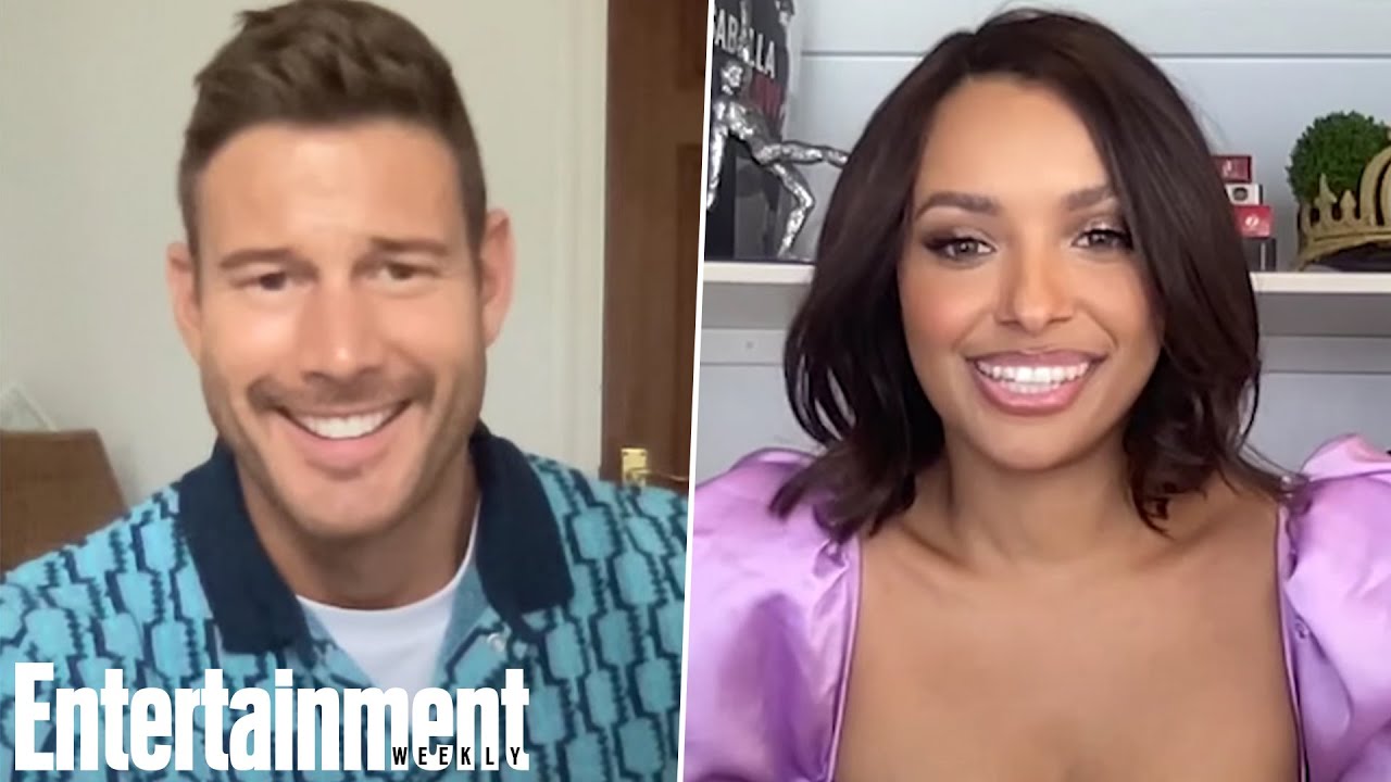 Romance Tropes with 'Love in the Villa' Stars Tom Hopper & Kat Graham ...