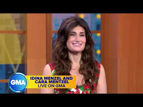 Idina Menzel and sister Cara Mentzel talk new children's book, 'Loud Mouse' l GMA - The Global ...