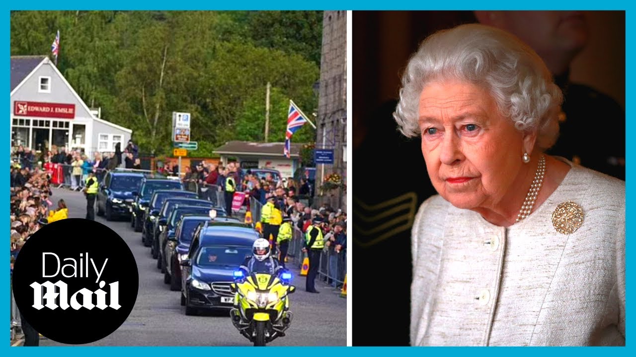 Queen Elizabeth dies: Her Majesty's coffin begins journey to resting ...