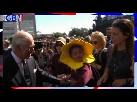 King Charles III and Queen Consort met with mixed reaction as they ...