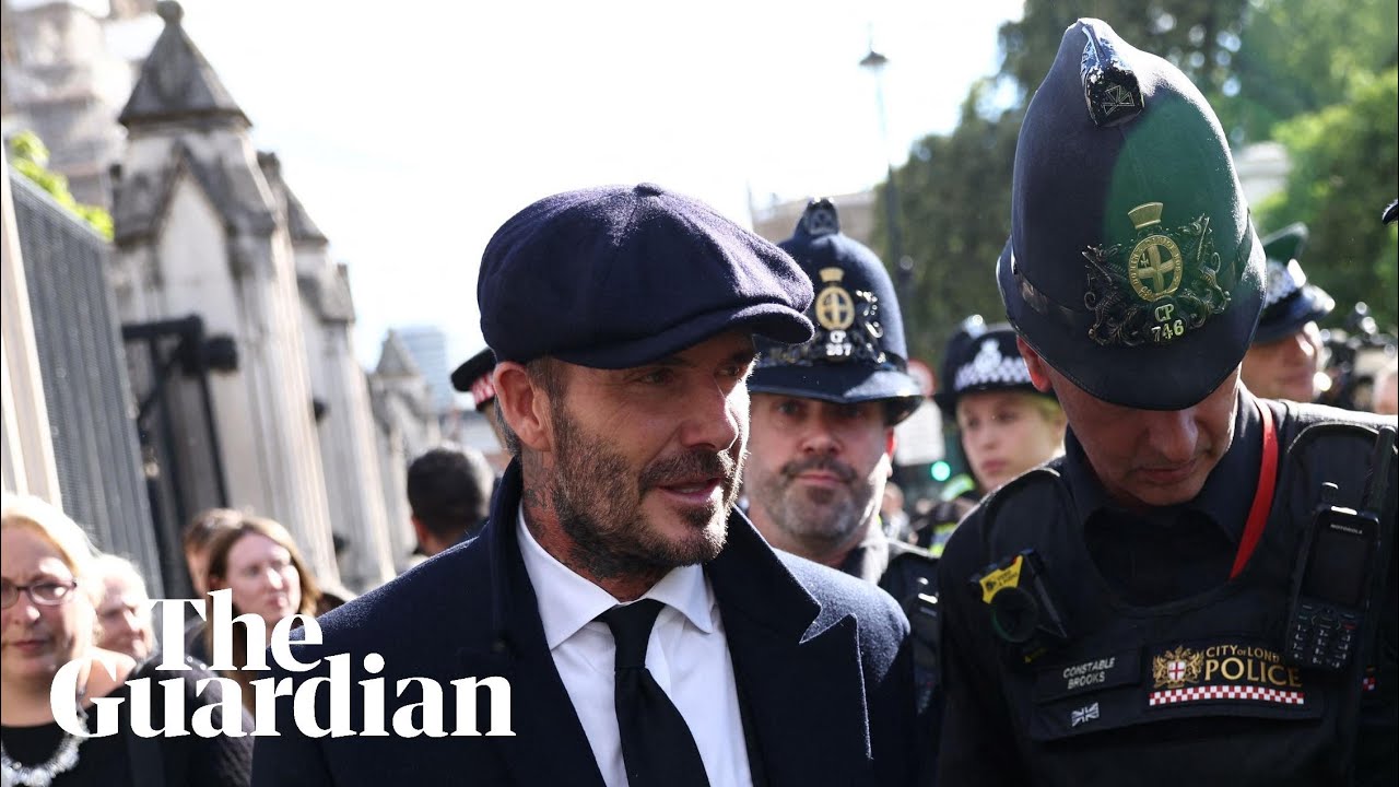 David Beckham joins queue for Queen's lying-in-state - The Global Herald