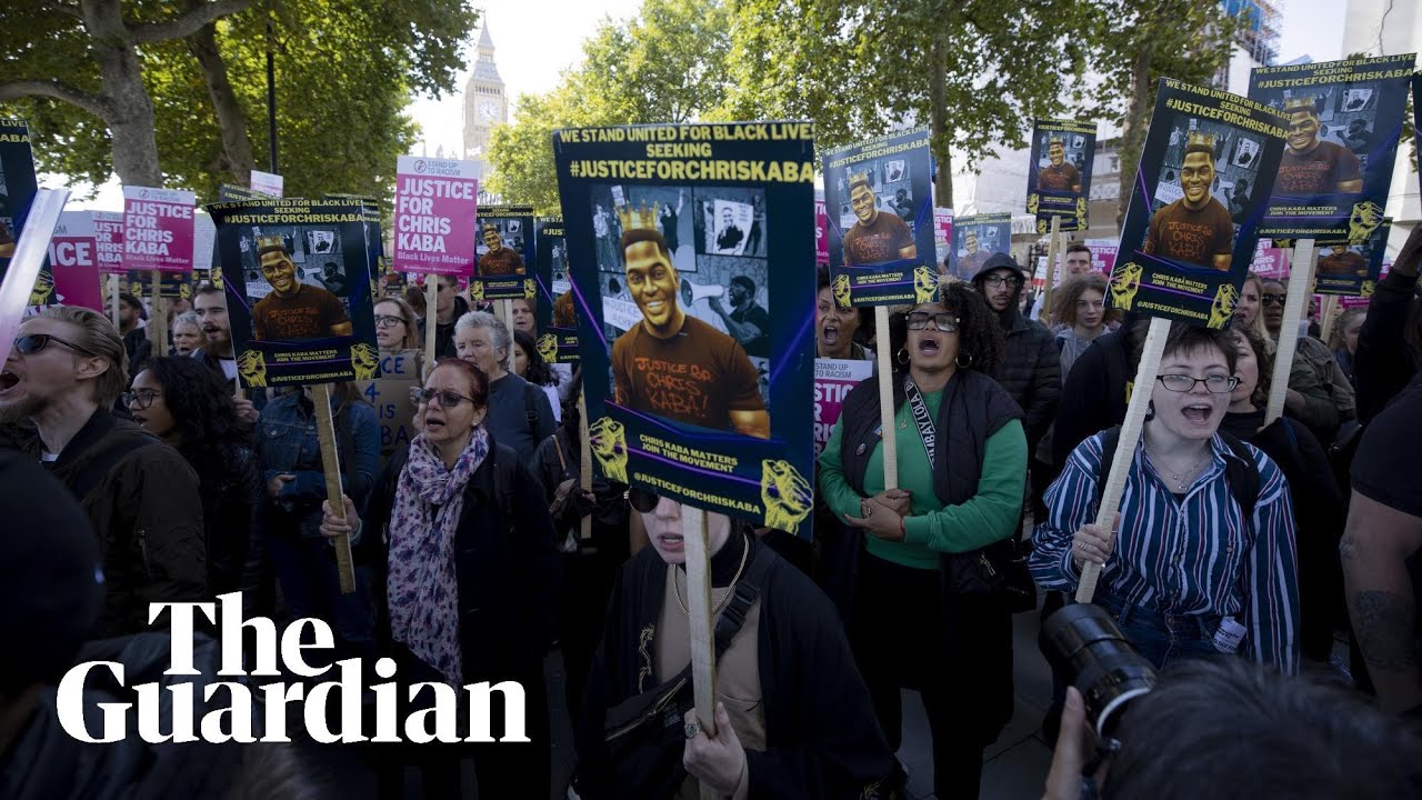 ‘Say his name’: hundreds join protest over killing of Chris Kaba - The ...